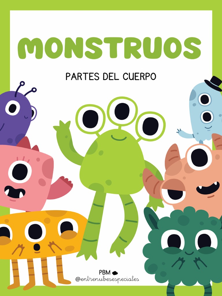 Monstruos Partes Del Cuerpo | PDF