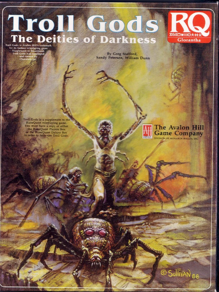 RuneQuest - Troll Gods | PDF