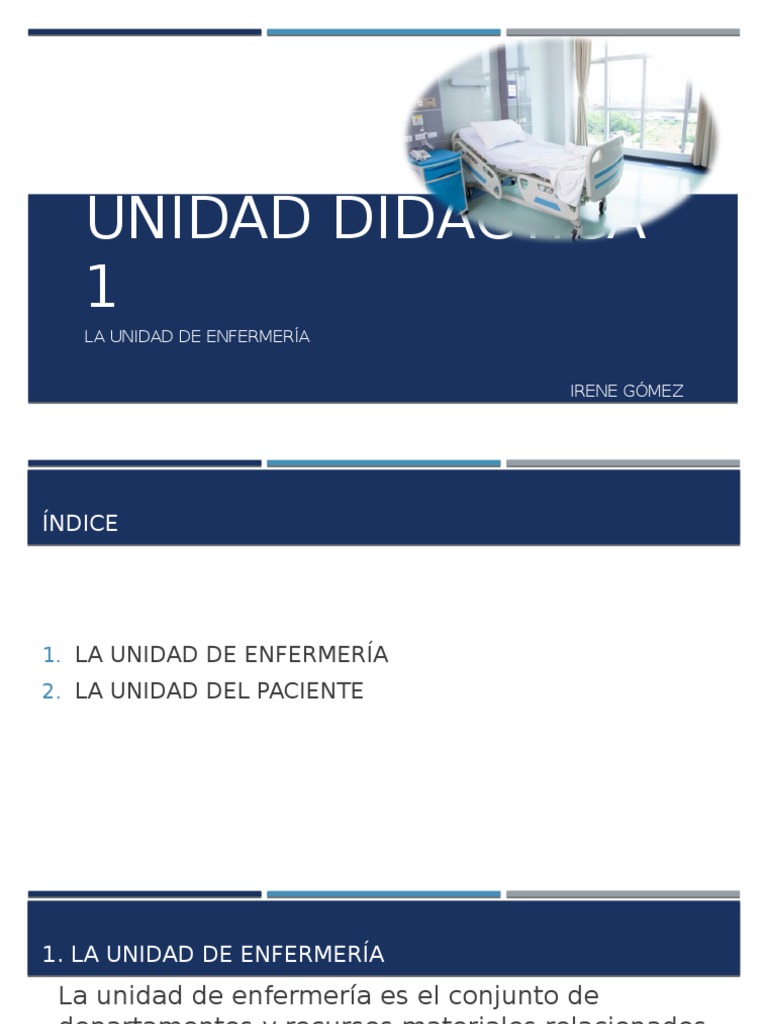Higiene Ud 1 | PDF | Enfermería | Hospital