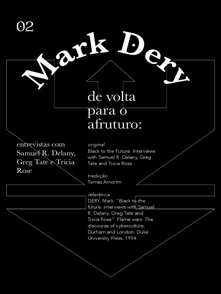 DERY, Mark. Black To The Future | PDF | Escravidão | Ficção científica