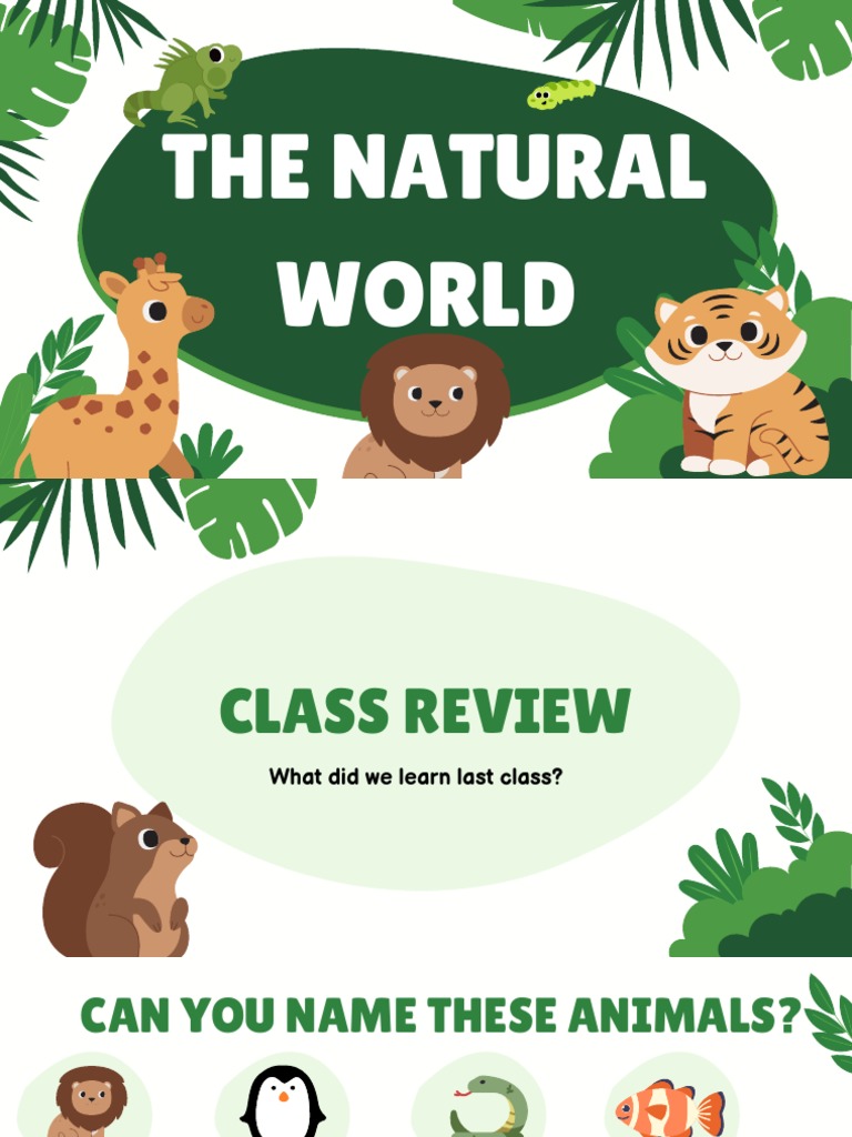 The Natural World | PDF