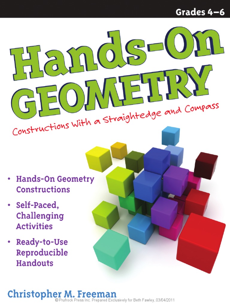 Hands On Geometry | PDF | Perpendicular | Circle