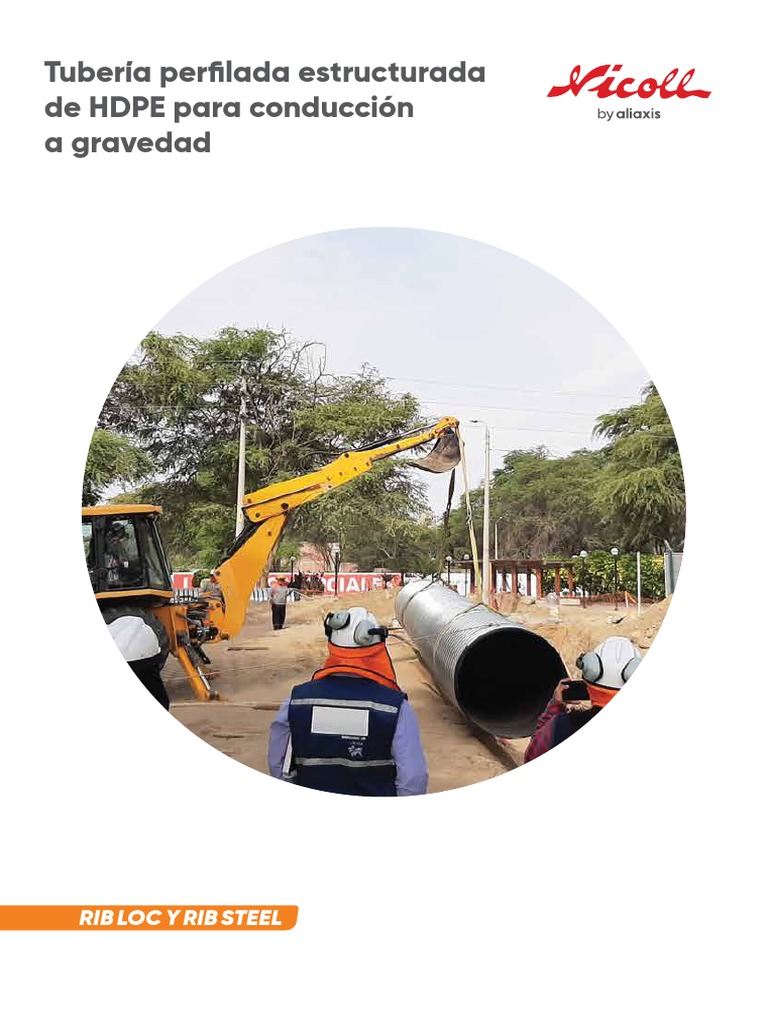 Tuberías HDPE RIB LOC/STEEL: Ventajas y Aplicaciones | PDF | Tubería ...