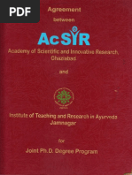 AcSIR Handbook - Updated As On 20.08.2024 | PDF | Thesis | Technology ...