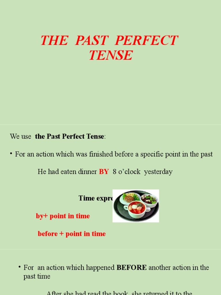 Past Perfect | PDF