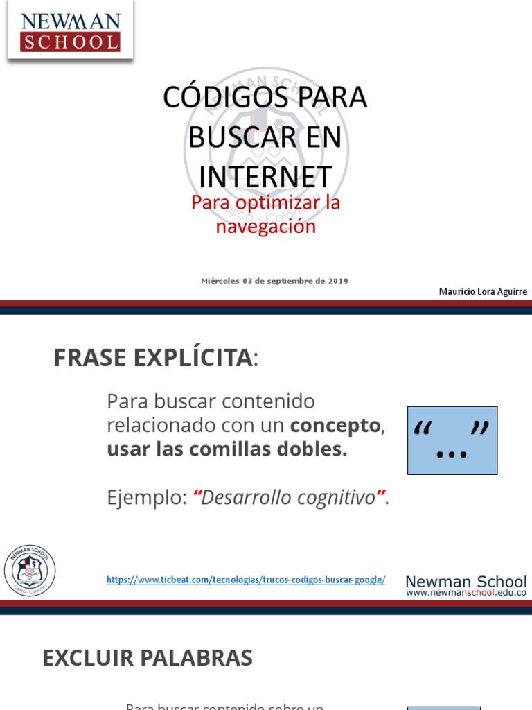Codigos para Navegar en Internet | PDF | Internet | Red mundial
