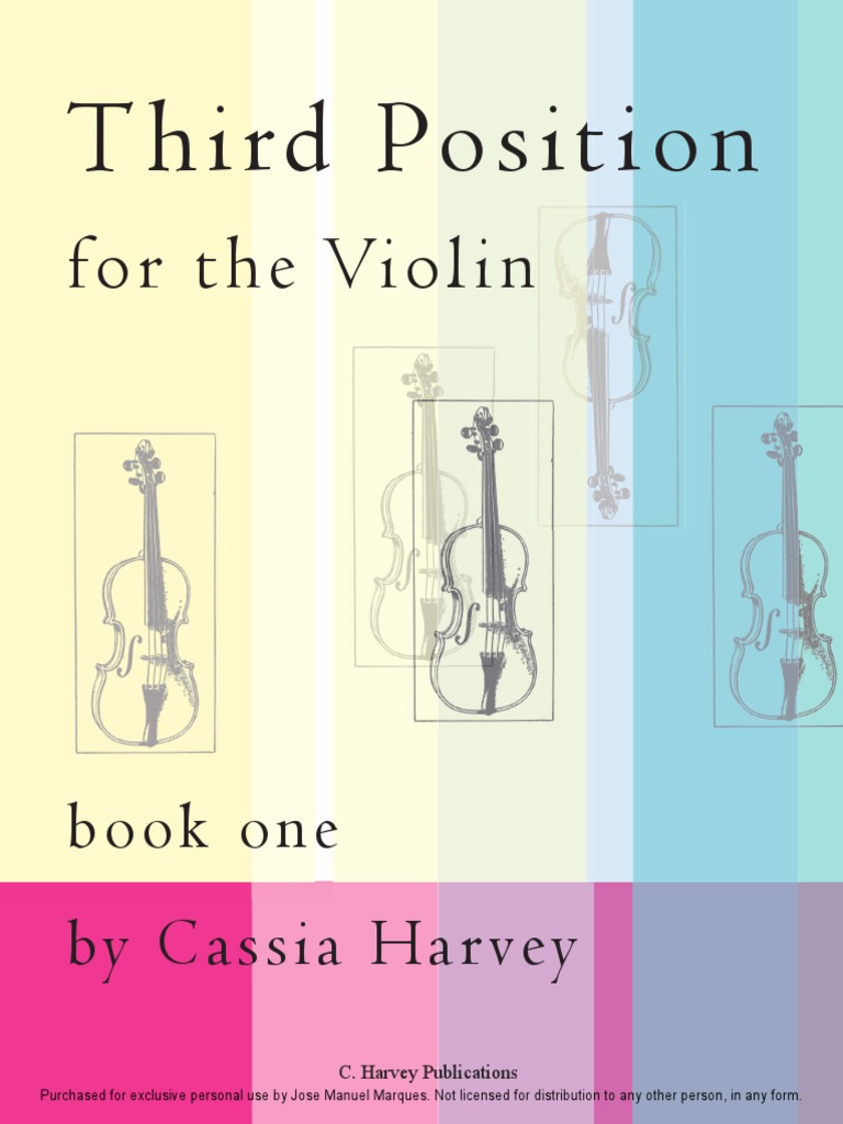 Third Position For The Violin Book One | PDF | Necked Lutes | String ...