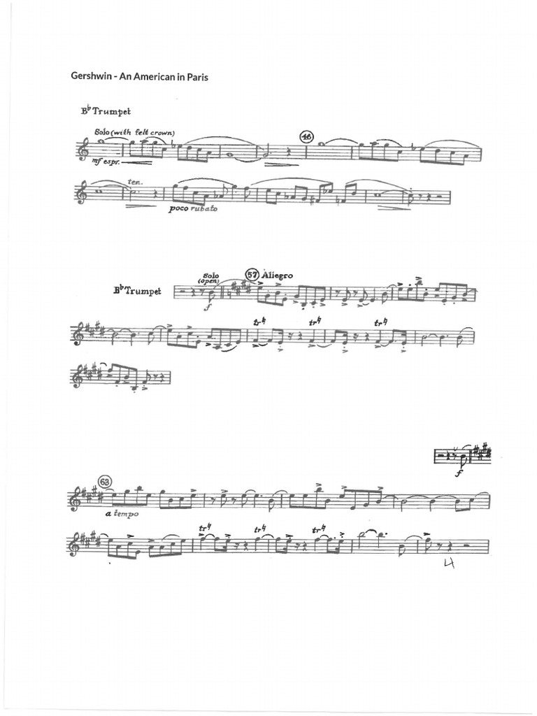 Orchestral Parts | PDF