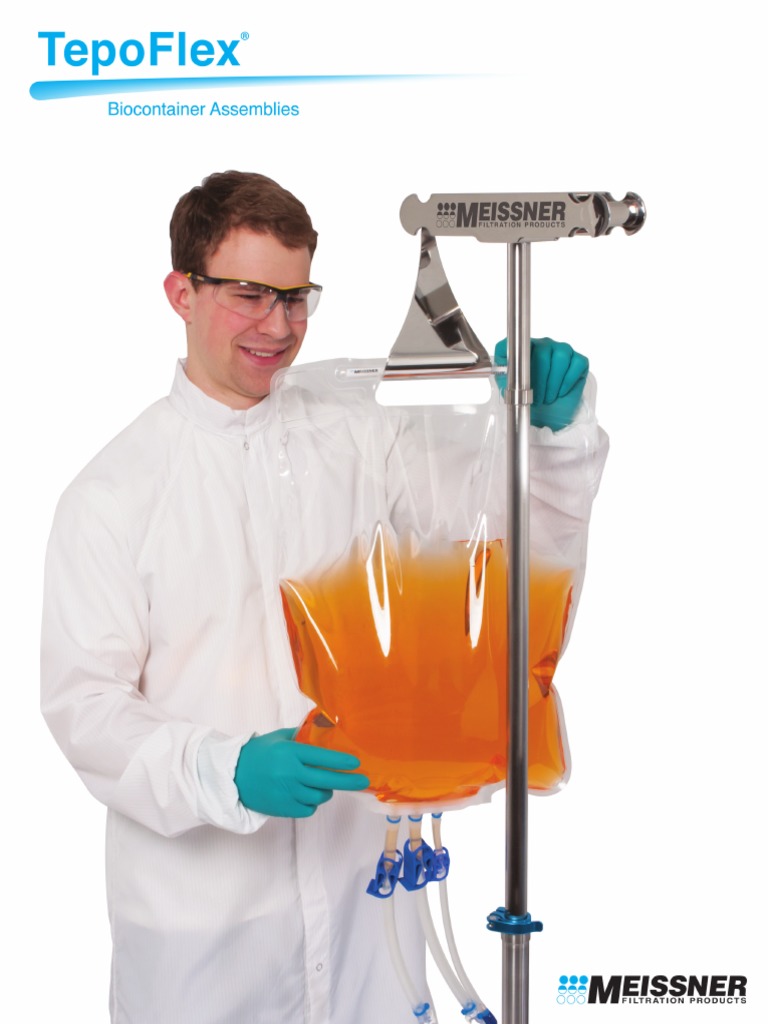 Tepoflex Biocontainer Assemblies | PDF | Pipe (Fluid Conveyance ...