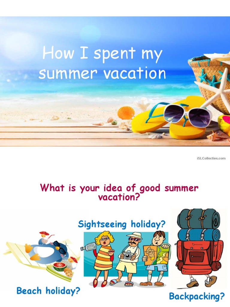 Summer Vacation | PDF
