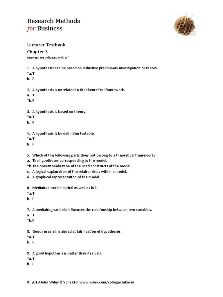 Unrelated Relationships in Research | PDF | Hypothesis | Theory