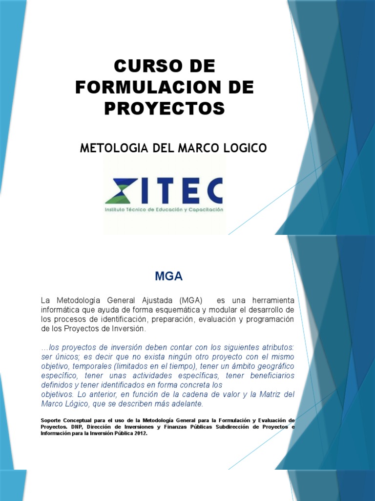 Metodologia de Marco Logico | PDF | Economias | Business