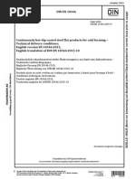 En 10029 PDF | PDF | Building Materials | Metals