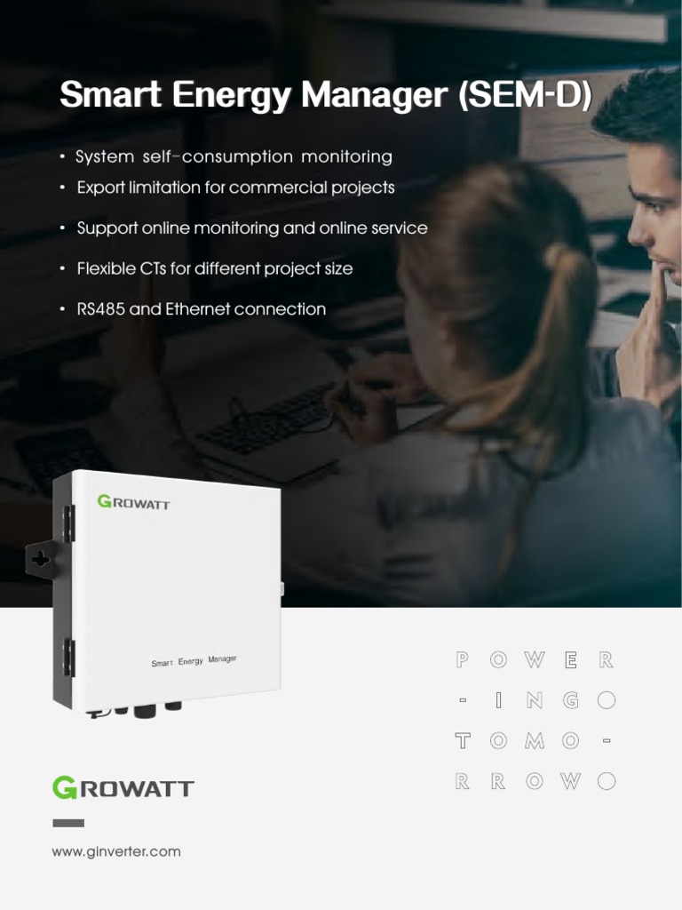 Smart_Energy-Manager_(SEM-D)_Datasheet_EN_202108 | PDF | Power (Physics ...