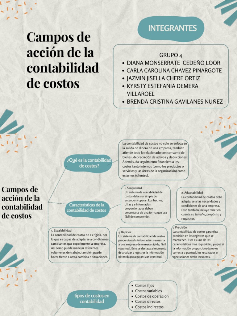 Exposicion de Contabilidad de Costos 1 | PDF Exposicion de Contabilidad de Costos 1 | PDF