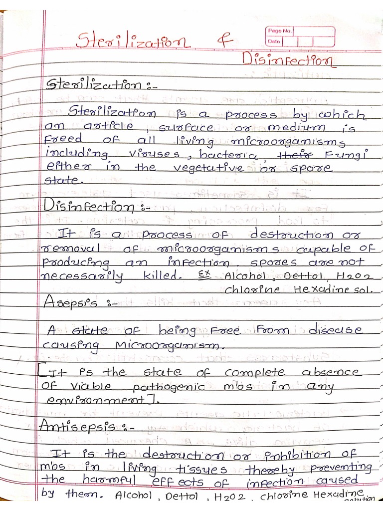 Sterilization Physical Method | PDF