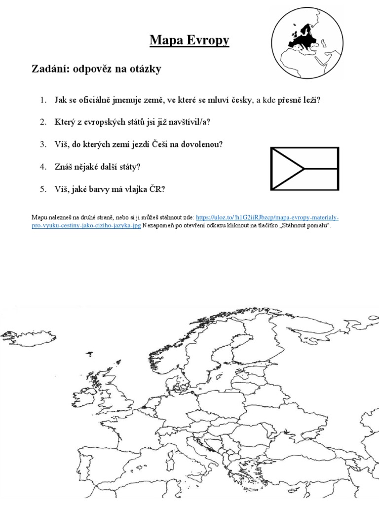 Mapa Evropy PDF | PDF