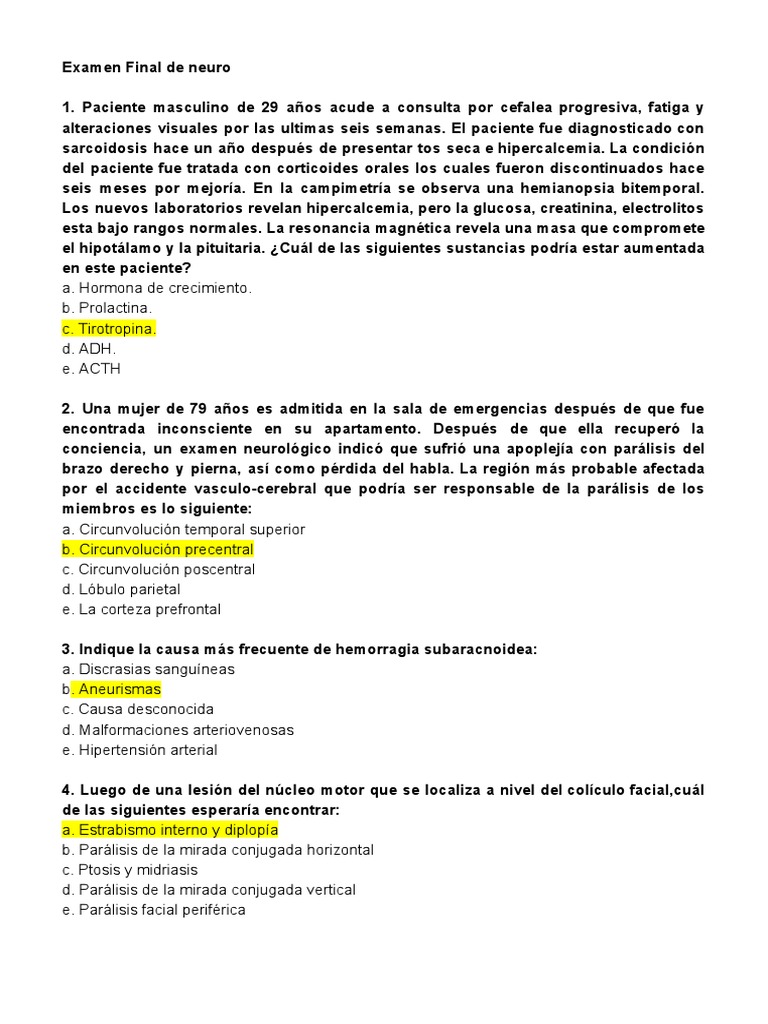 KLK | PDF | Cerebro | Enfermedades y trastornos