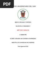 Método de Hanlon: Ejemplos y Aplicaciones | PDF