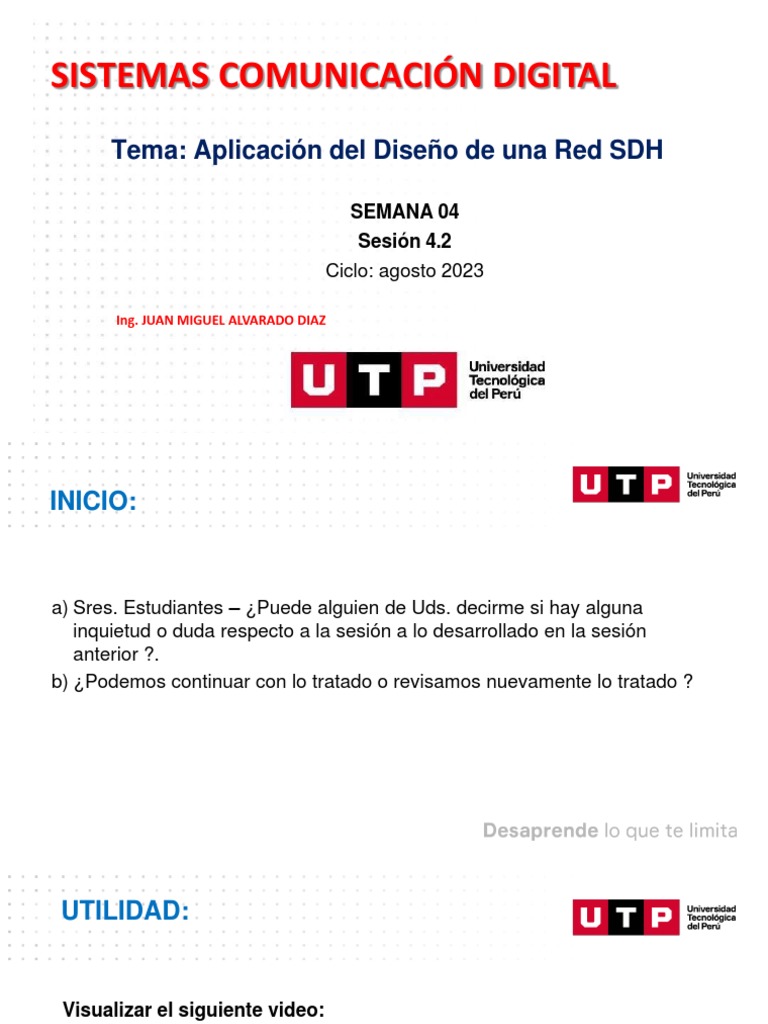 Sistemas Comunicación Digital: Tema: Aplicación Del Diseño de Una Red ...