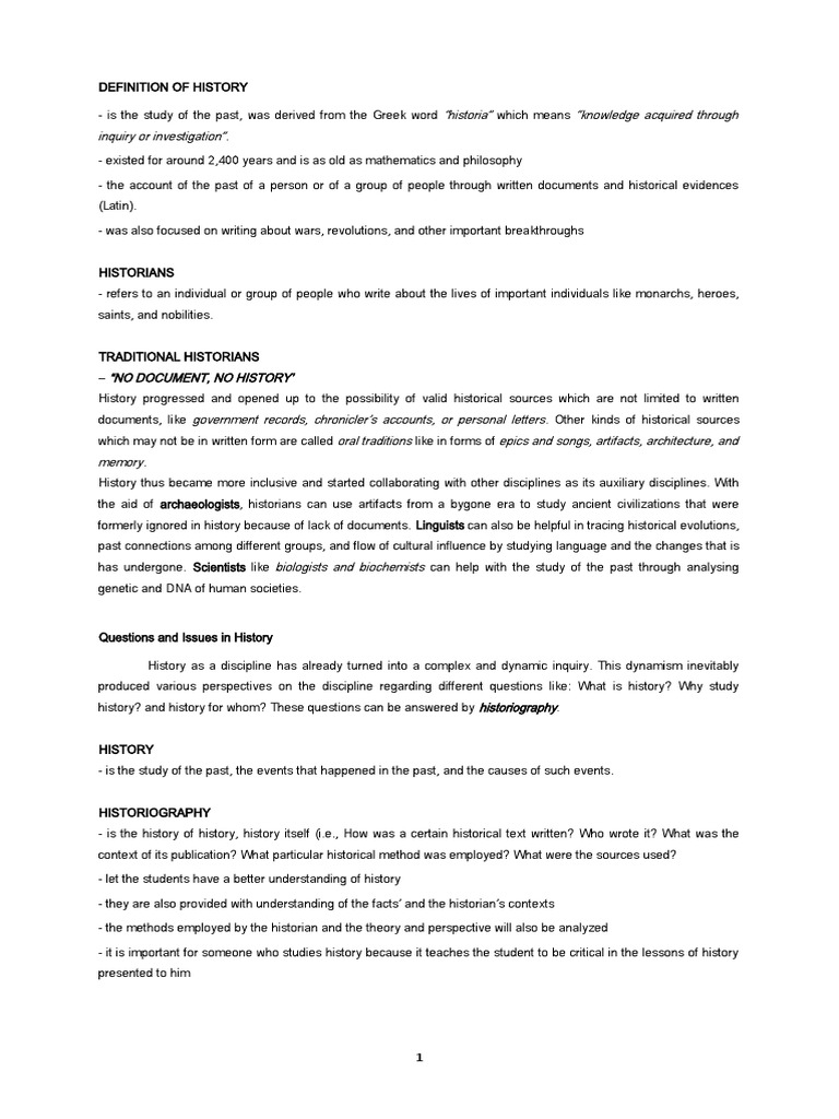 RPH Fact Sheets 1 | PDF | Primary Sources | Historian