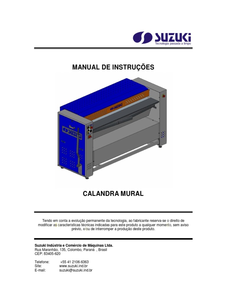 Manual Calandra Mural 2015 | PDF | Motor a vapor | Aço