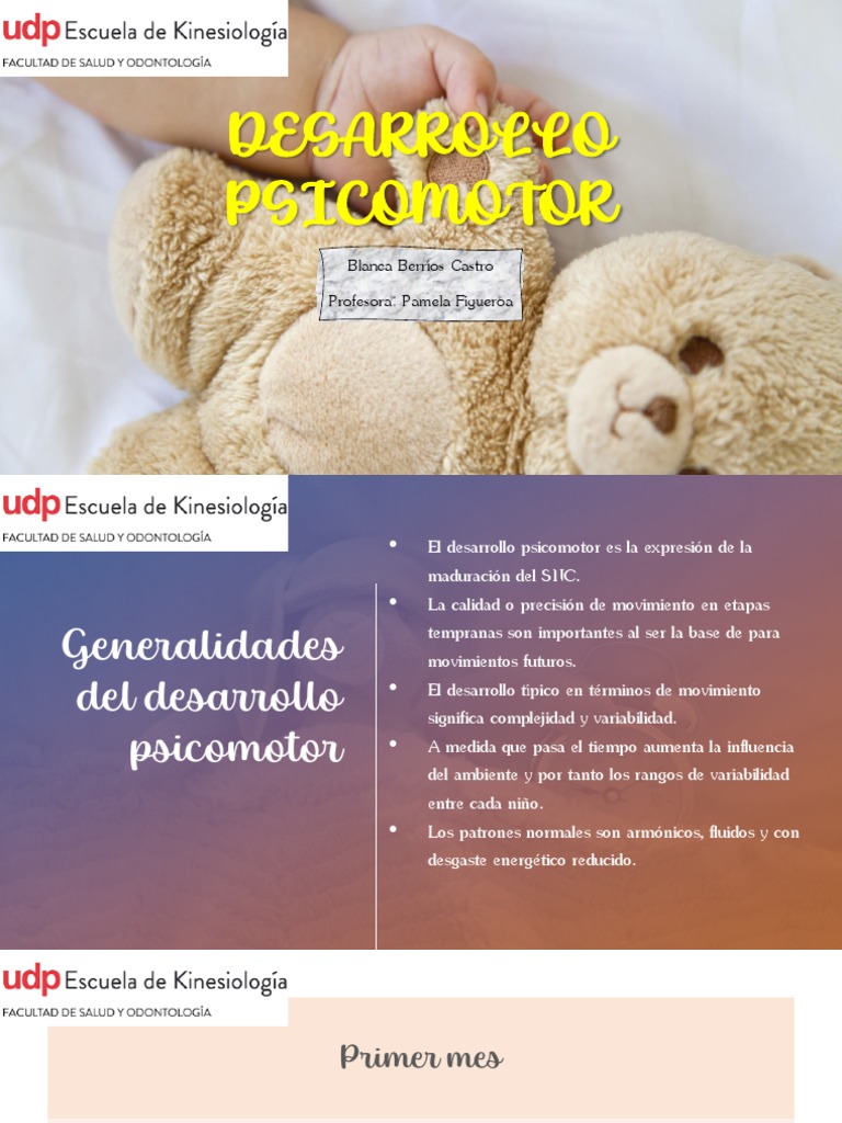 Presentación Desarrollo Psicomotor | Descargar gratis PDF | Sistema musculoesquelético