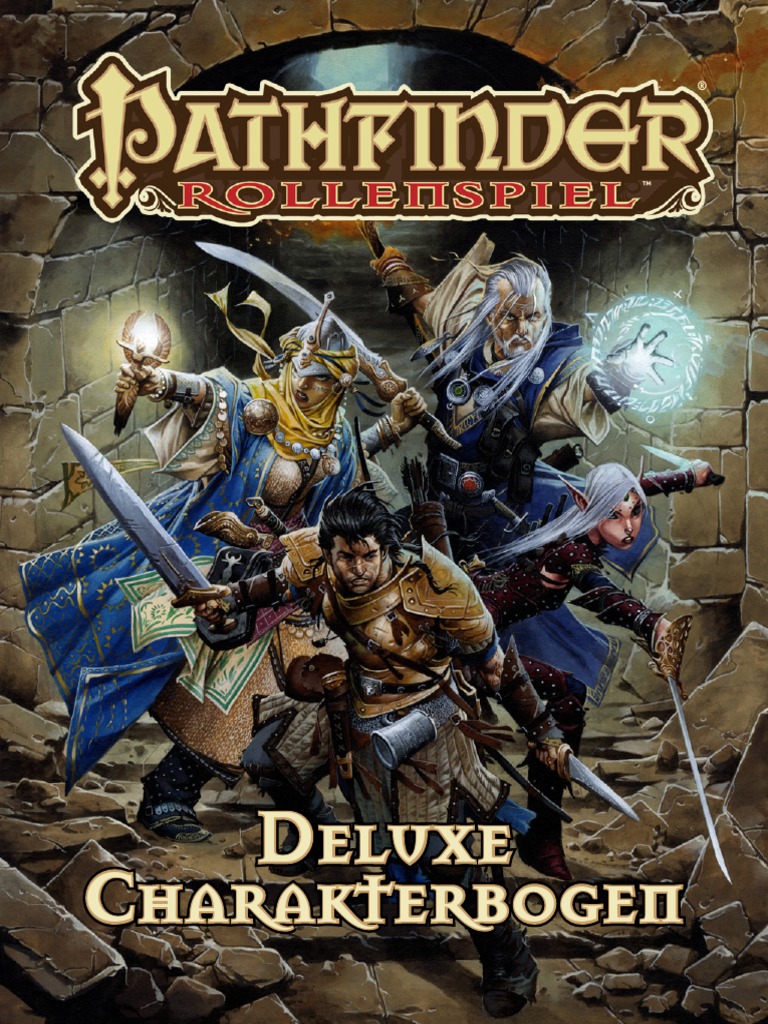Pathfinder 1e (Us50022) Deluxe-Charakterbogen (v5) | PDF
