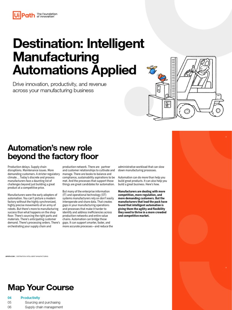 Intelligent Manufacturing Automations | PDF | Supply Chain | Automation