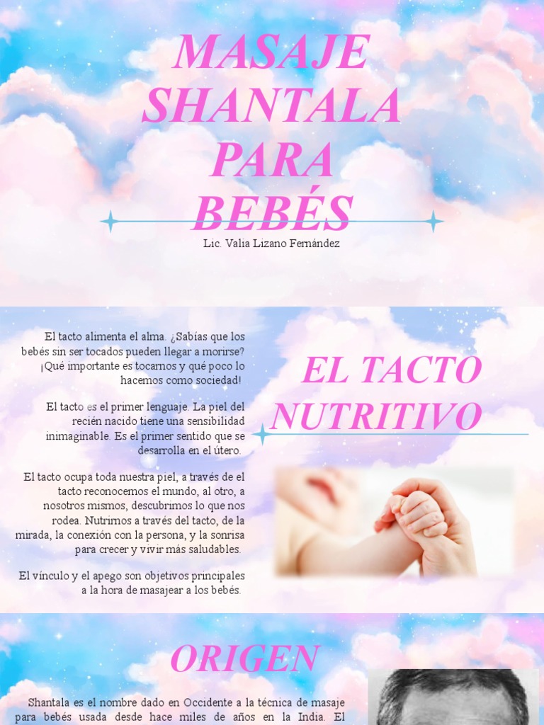 Masaje Shantala | Descargar gratis PDF | Masaje | Cerebro