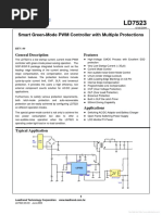 LD 7575 | PDF | Mosfet | Field Effect Transistor