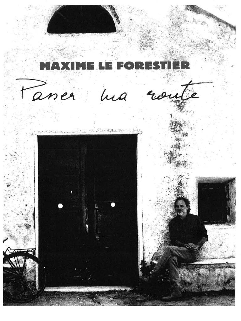 Maxime Le Forestier - Passer Ma Route - Songbook 1995 | PDF