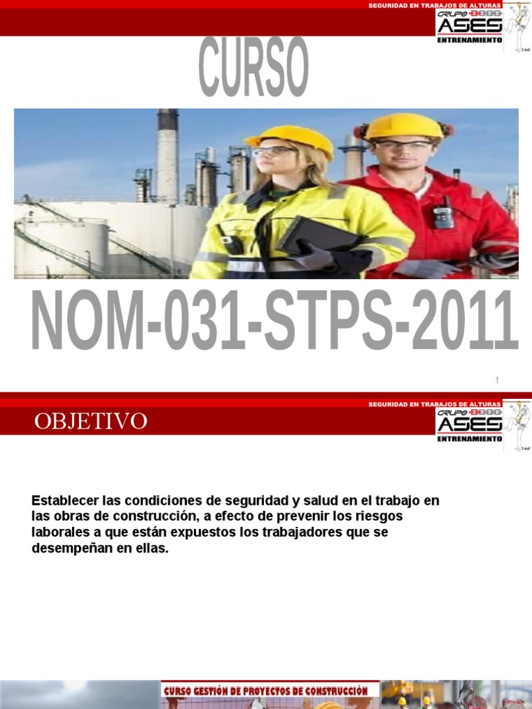 Curso de La Nom-031 | PDF | Riesgo | Valores