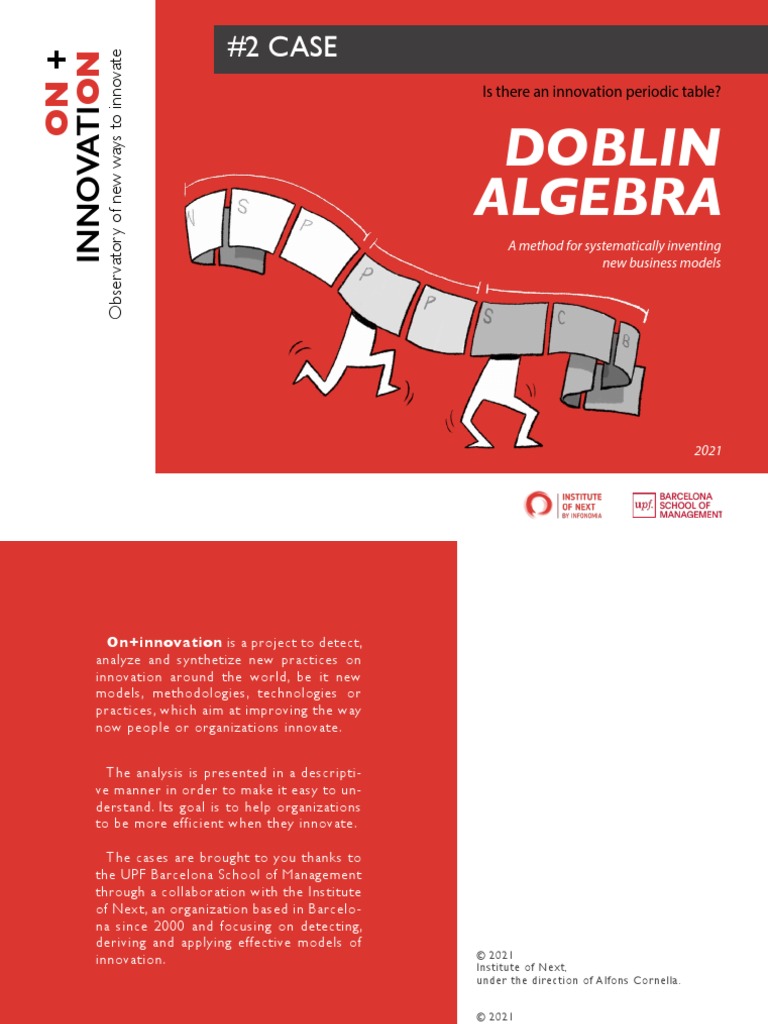 Case2 Algebra de Doblin Eng | PDF | Business Model | Innovation