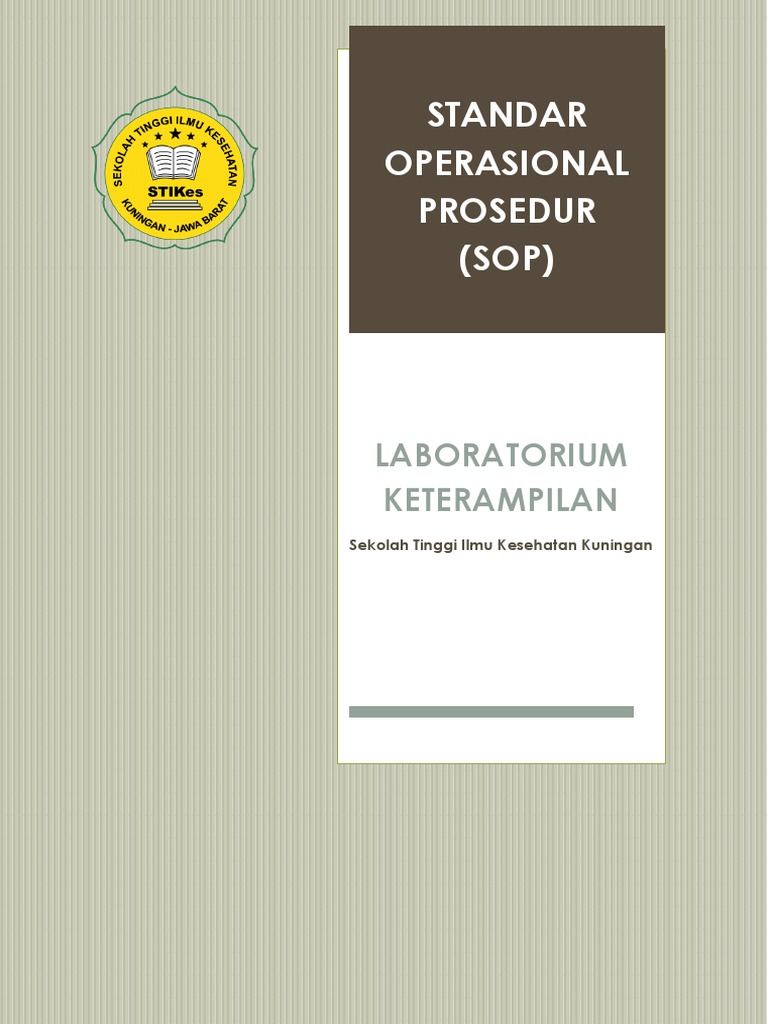 SOP Laboratorium | PDF