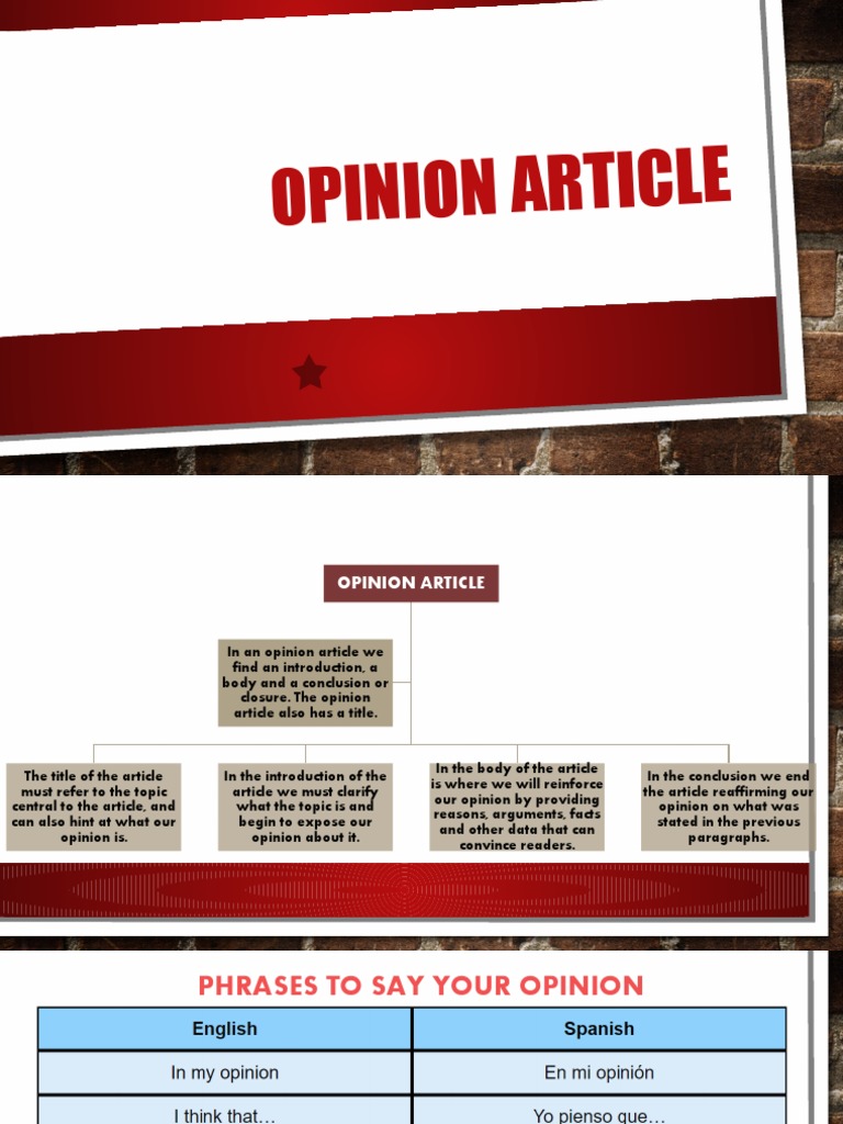 Opinion Article | PDF