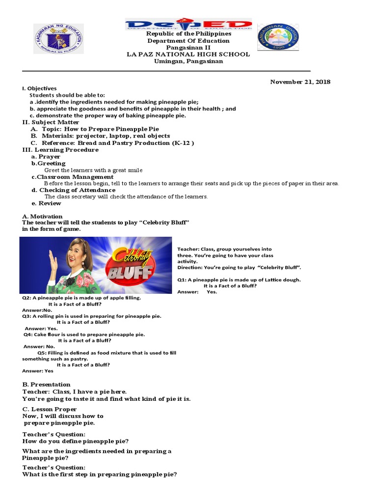 DLP La Paz | PDF | Cakes | Baking