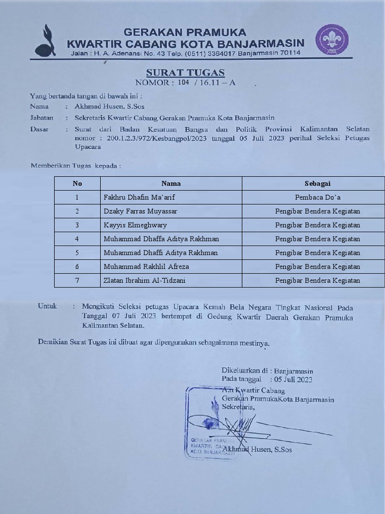 Mandat Kwarcab | PDF
