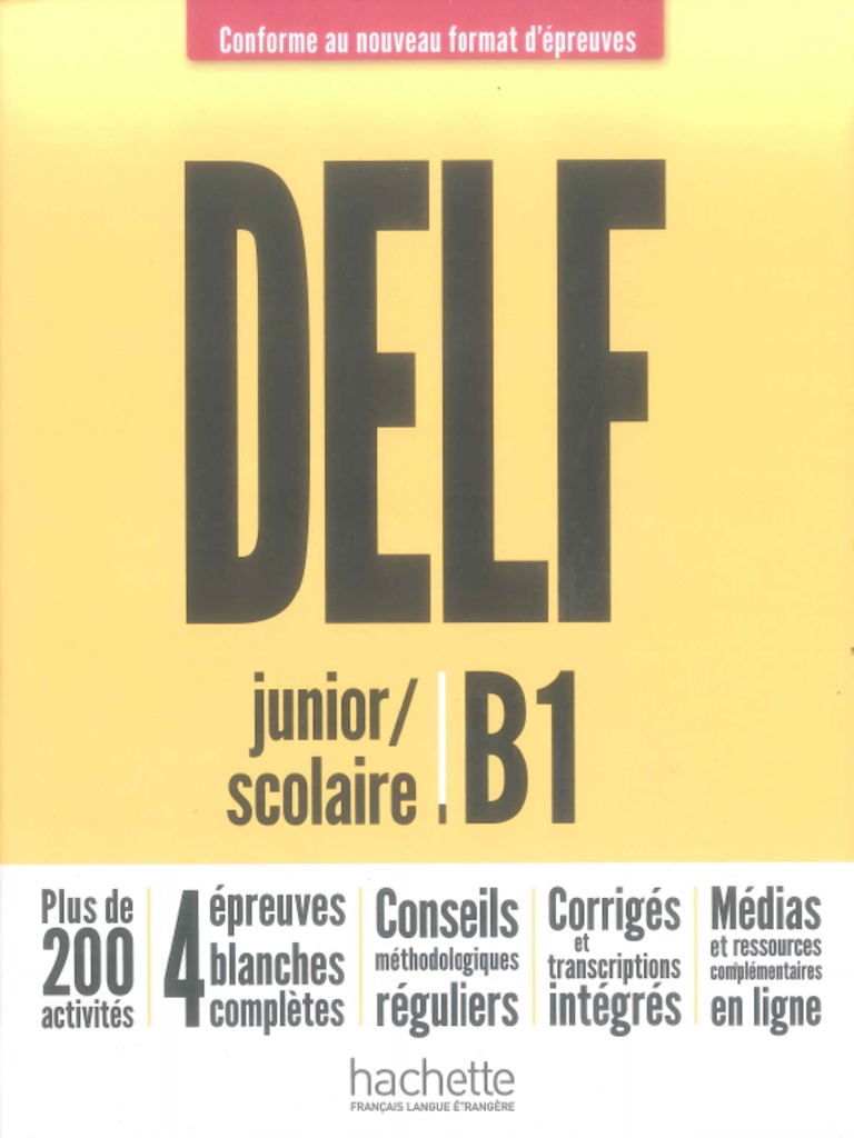 Delf Junior Scolaire B1 | PDF