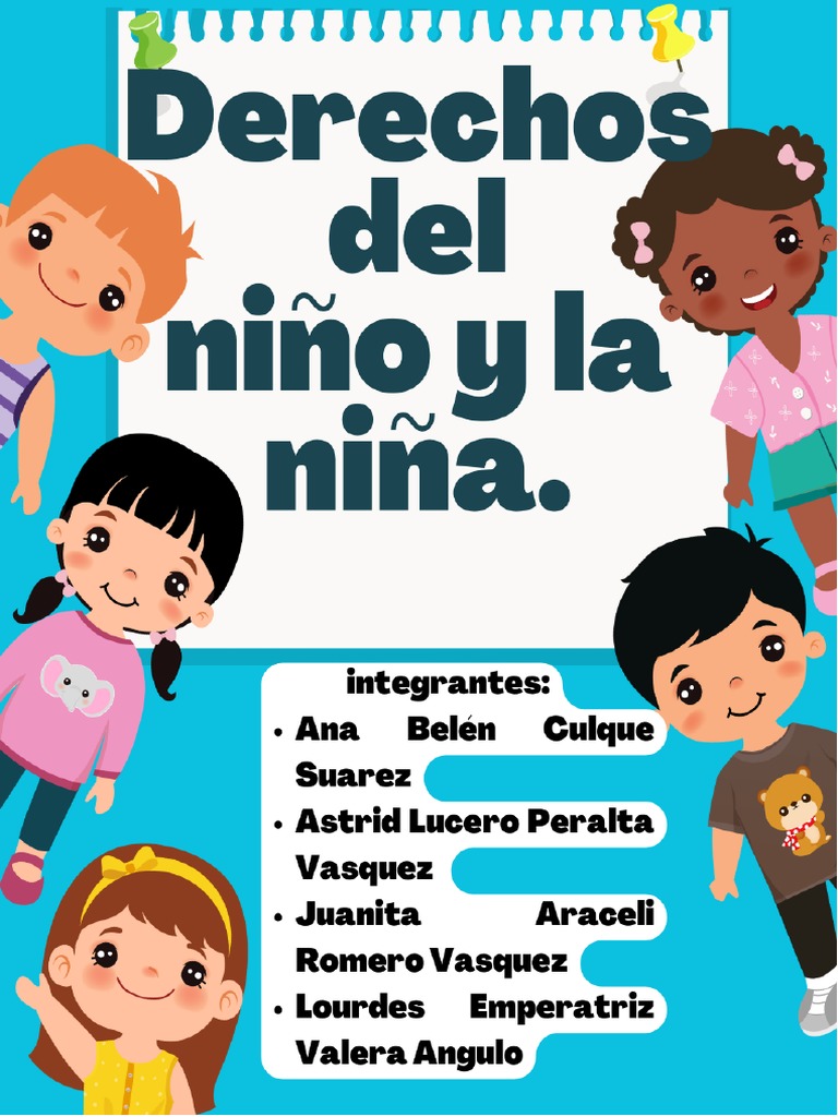 Informe Derechos Del Niño y La Niña | PDF | Derechos de los niños | Familia