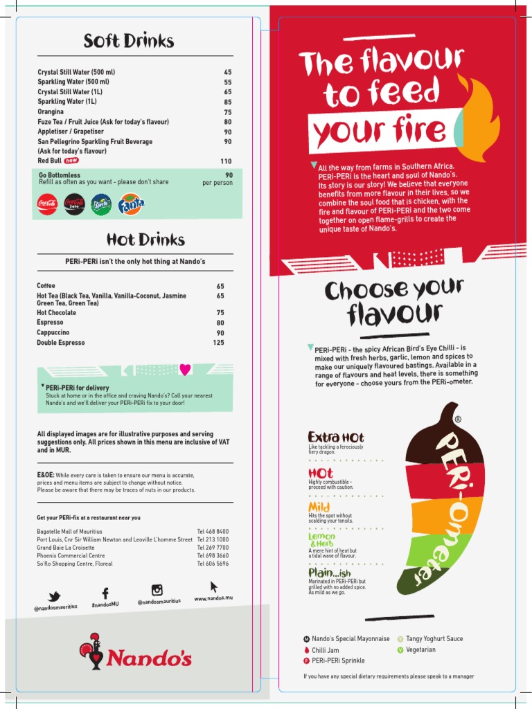 Mauritius DineIn | PDF | Drink | Hamburgers