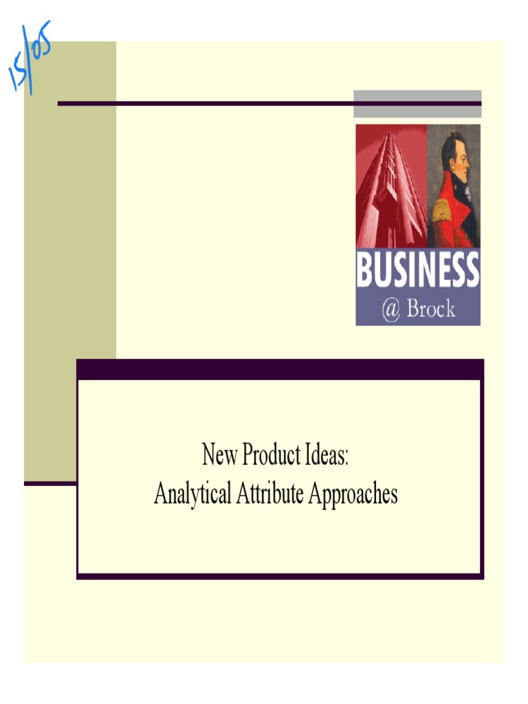 Analytical Attributes Approaches | PDF | Factor Analysis | Applied ...