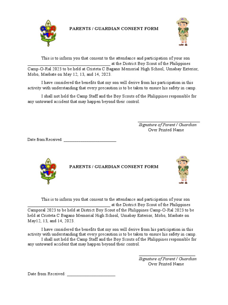 Parent Consent Form | PDF
