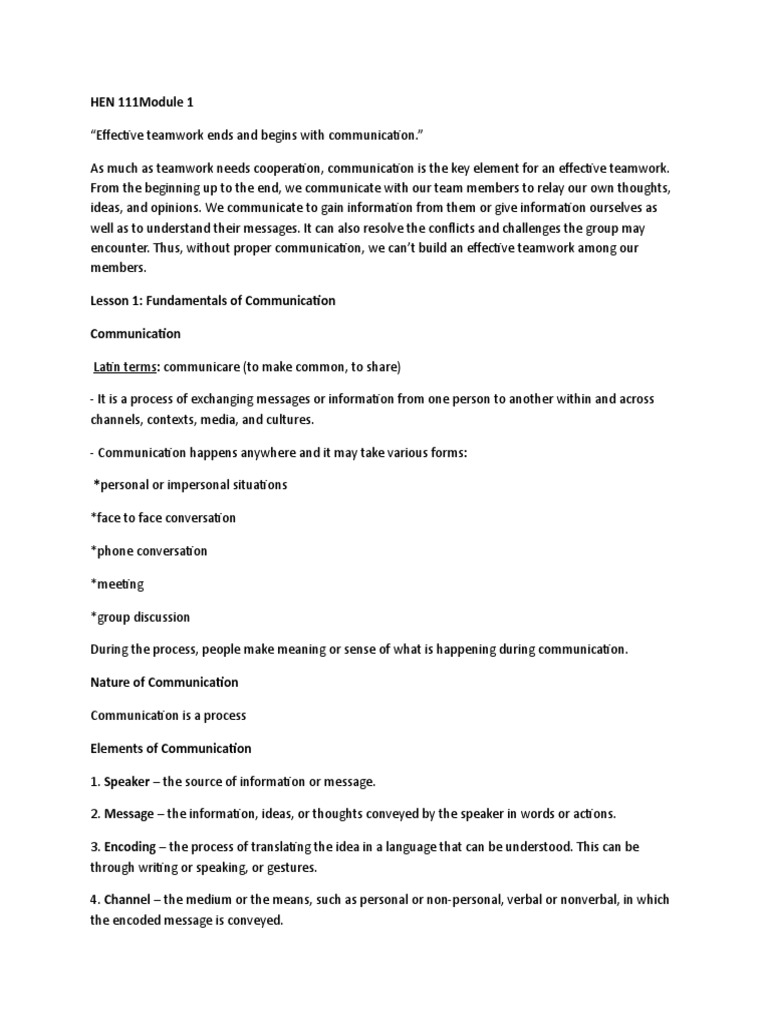 Grade 11 Oral Communication Overview | PDF | Communication | Nonverbal ...