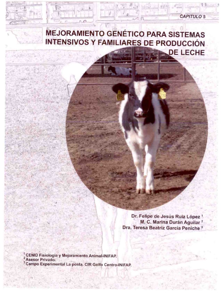 Programa de Mejoramiento Genético | PDF