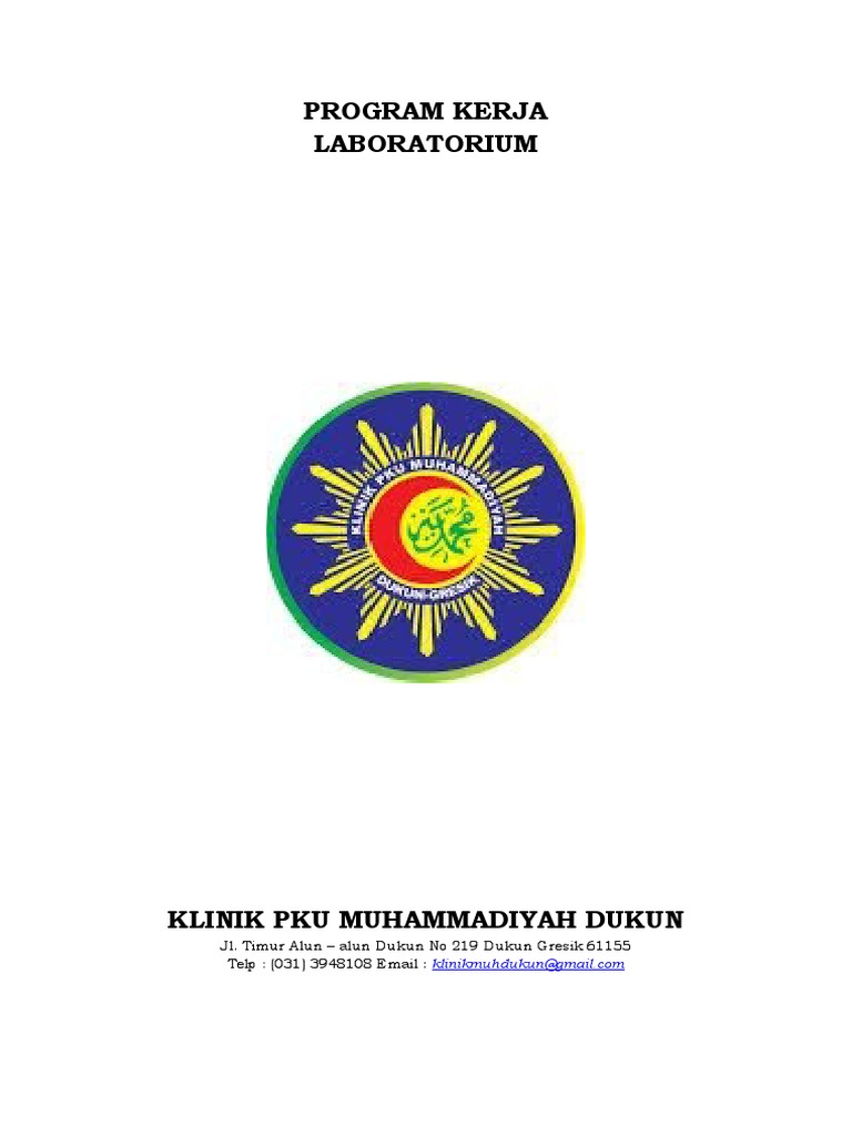 PROGRAM KERJA Lab | PDF