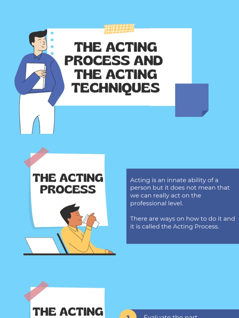 Acting Techniques and Processes Explained | PDF | Acting | Theatre