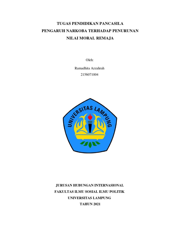 Ramadhita Azzahrah - Makalah Pancasila - Paralel | PDF