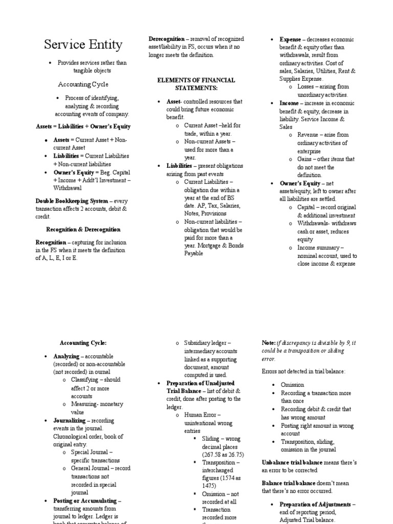 Far 1 Reviewer | PDF | Debits And Credits | Expense