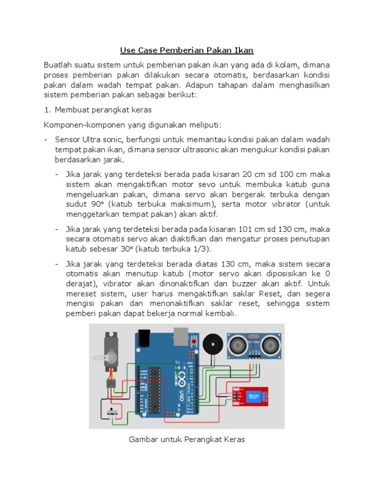 Use Case Pemberian Pakan Ikan | PDF Use Case Pemberian Pakan Ikan | PDF